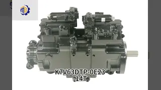 Excavator Y10V00001F1 K7V63DTP-0E23-14T K7V63DTP Hydraulic Axial Piston Pump for Kobelco SY135-9