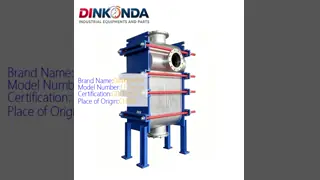 DINKONDA Gasketless Plate Heat Exchanger for Power Plants