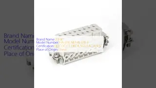 16 Pos Slim Heavy Duty Connector Space Saving Solution