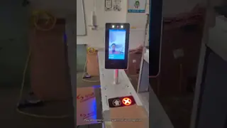Fast Facial Recognition Payment Flap Barrier Gate