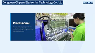 Professional Electronic Component Manufacturer | Factory Overview & Production Capacity Show