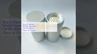 90g Aluminum Powder Bottle Premium Cosmetic Packaging