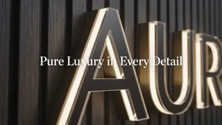 Custom Edge-Lit Acrylic & Metal LED Signage for Luxury Stores