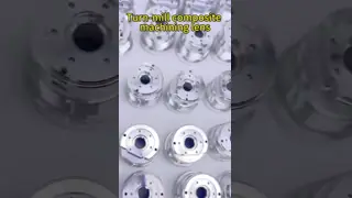 Turn-Mill Compound Machining Optical Lens Barrel