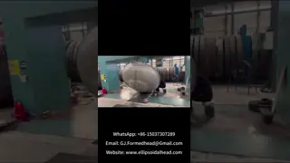 China Factory of ASME Certified Pressure Vessel Heads--GJ Formed Head Manufacturer