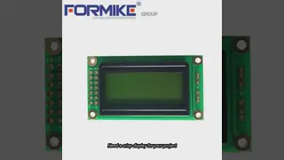 8x2 Character LCD Module Compact Display Solution