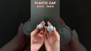 Premium Transparent Flip Top Caps for Cosmetic Bottles