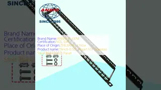24 Port 0 5U Blank Patch Panel Space Saving Rack Solution