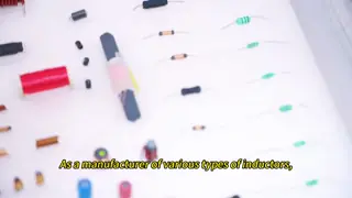R Lead Inductor & Color Ring Inductor Samples Display | Custom Rod Core Inductors For Electroni