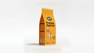 Custom Flat Bottom Mylar Bags for Fresh Pet Food Packaging