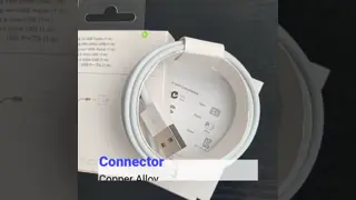 iPhone Charger Cable USB‑A to Lightning, Heavy‑Duty Flexible TPE Lightning Cable Multi‑Pack for iPho