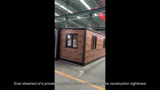 20ft Expandable Container House for Off Grid Living