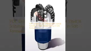 XHR 5164DB PDC Drill Bit for High Speed Soft Formation