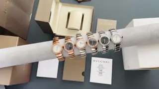 Multi‑Color Luxury Ladies Round Wrist Watch Crystal Diamond Bezel Stainless Steel Bracelet Quartz Wa