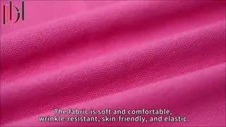 Cotton Double Pique Knit Fabric for Polo Shirts