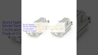 32 Pin Heavy Duty Connector Waterproof Industrial Solution