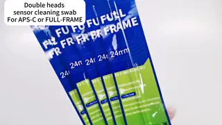 Sensor swab double heads