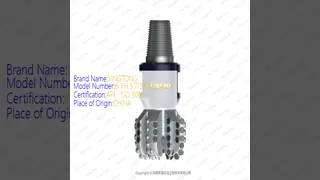 XH Series PDC Drill Bits for Ultra Hard Rock Formations