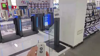 Z312 Pedestrian Access Control Swing Gate for Supermarket Fitness Center