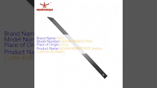YYC Cutting Machine Blade 180x8x2.5mm High Precision