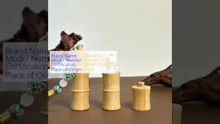 Eco Friendly Bamboo Roll On Bottles for Essential Oils