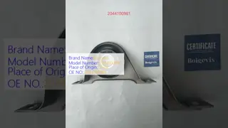 Fix Mercedes Benz E Class Vibration Propshaft Bearing