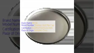 ASME B16.9 Stainless Steel 16 Inch Sch120 Pipe Cap
