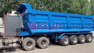4 axle tipper trailer