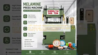 500T Hydraulic Melamine Press Machine for Tableware