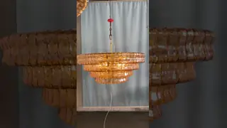 Custom European Modern Unique Circle Ring Lighting White Natural Led Alabaster Chandelier For Livin