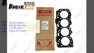 Isuzu 4JJ1 4JK1 Cylinder Head Gasket 8982410390