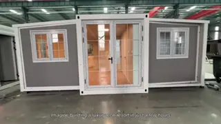 Modern Expandable Container House for Eco Resorts