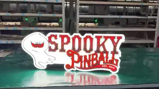 Custom Character Contour Cut LED Acrylic Sign | Factory Direct