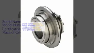 Type 261 Slurry Pump Mechanical Seal High Performance
