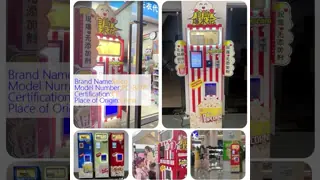 Fully Automatic Popcorn Vending Machine Business
