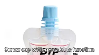 Custom Food Grade Spout Pouches for Liquid Packaging