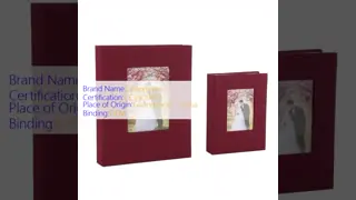 Custom Linen Photo Album 72 Pockets for 4x6 Photos