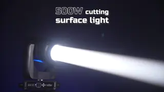 500W High Power LED Moving Head Light with 3 In1 Zoom and DMX512 Control for Nightclubs