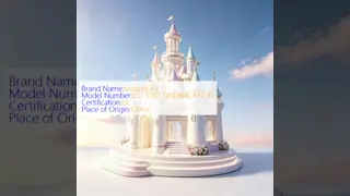 12m Large LED Castle Landmark for Malls and Parks