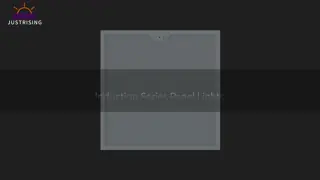 Inductive panel light