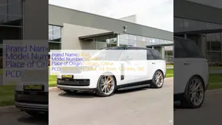 Premium Forged Alloy Wheels Upgrade for Land Rover