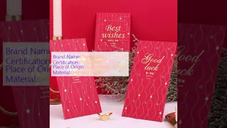 Custom Chinese New Year Red Envelopes for Business