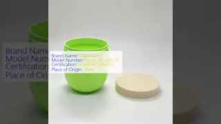 500ml PET Cosmetic Jar for Body Cream Packaging