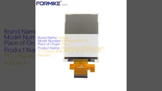 ST7789 TFT Display Module High Performance Screen Solution