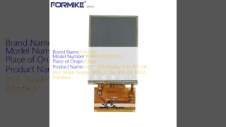 Compact . Inch TFT LCD Touch Screen Module Solution