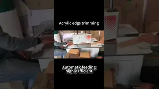 Automatic feeding, high-efficiency trimming machine