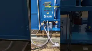 Double Stage High Vacuum Transformer Oil Filtration Machine ZYD-50(3000Liters/Hour) Showcase