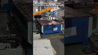 1.5mm Door Panel Hinges Are Automatically Welded with High Precision
