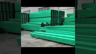 FRP cable tray with cover