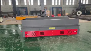Battery Powered Trackless Electric Transfer Cart | Flexible Material Handling for Factory Workshops